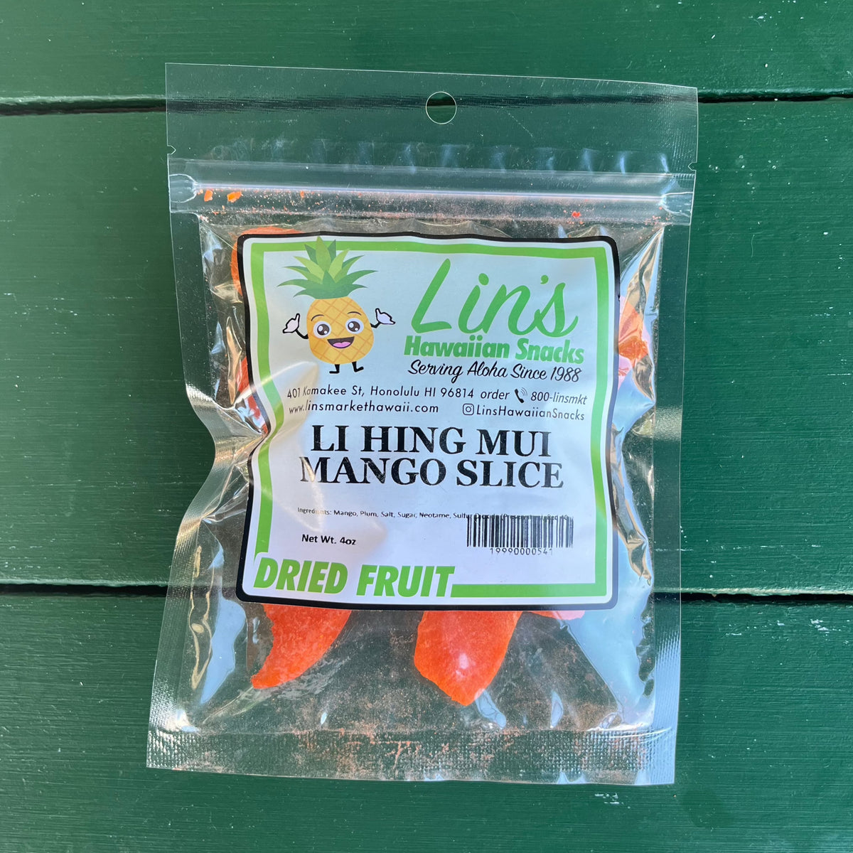 Li Hing Mango Slice – RainbowTiki